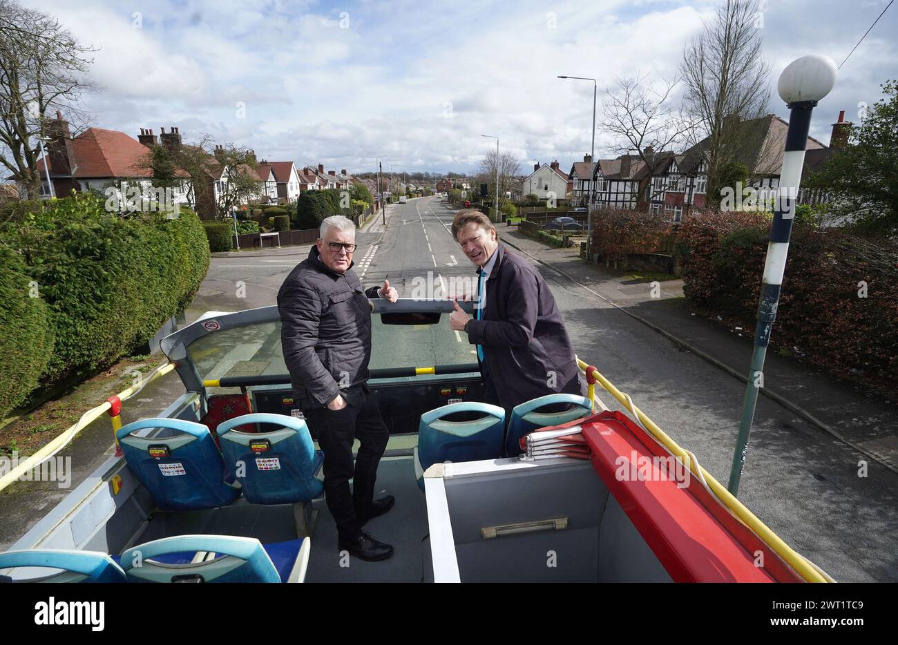 Reform UK leader Richard Tice (right) joins newly-defected former ...