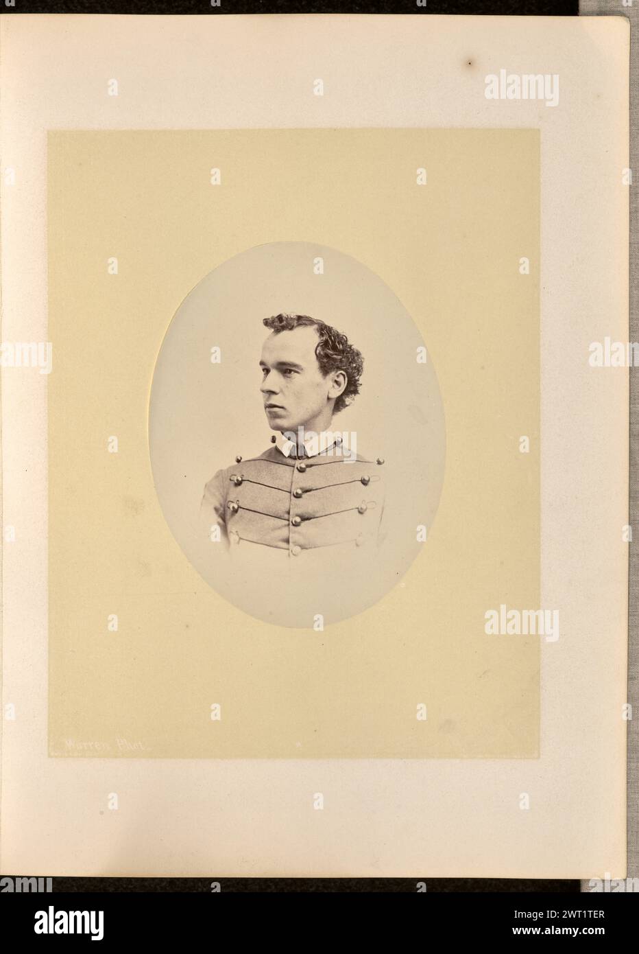 Portrait of a man. George Kendall Warren, photographer (American, 1834 ...