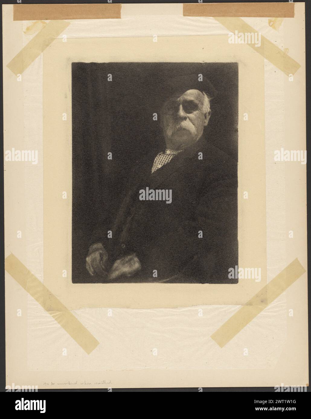 Man Seated Wearing Black Beret. Doris Ulmann, photographer (American ...