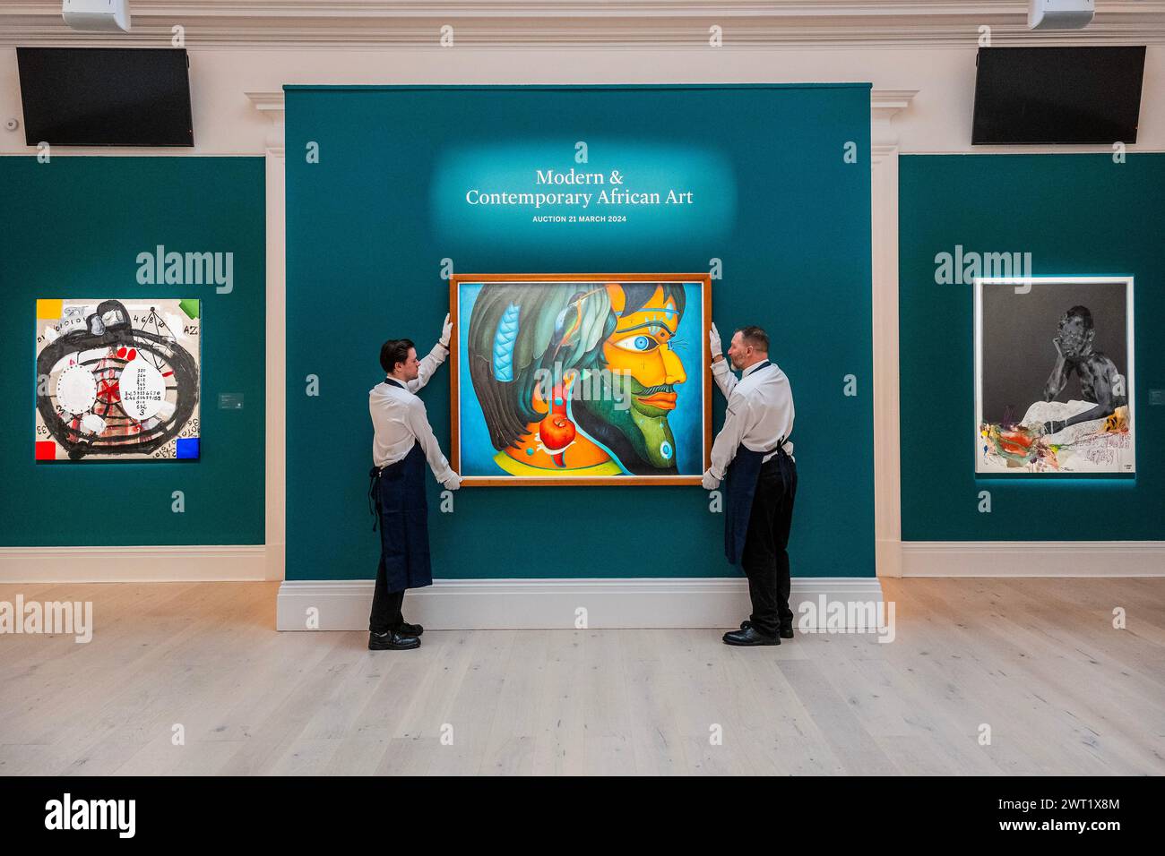 London, UK. 15th Mar, 2024. Alexis Preller, Portrait of the Artist as a ...