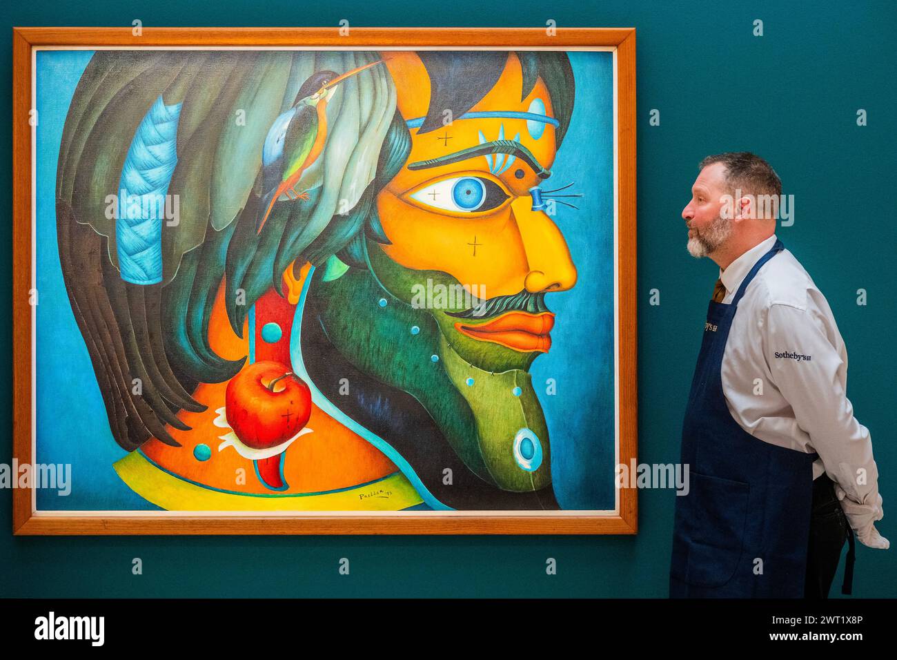 London, UK. 15th Mar, 2024. Alexis Preller, Portrait of the Artist as a ...