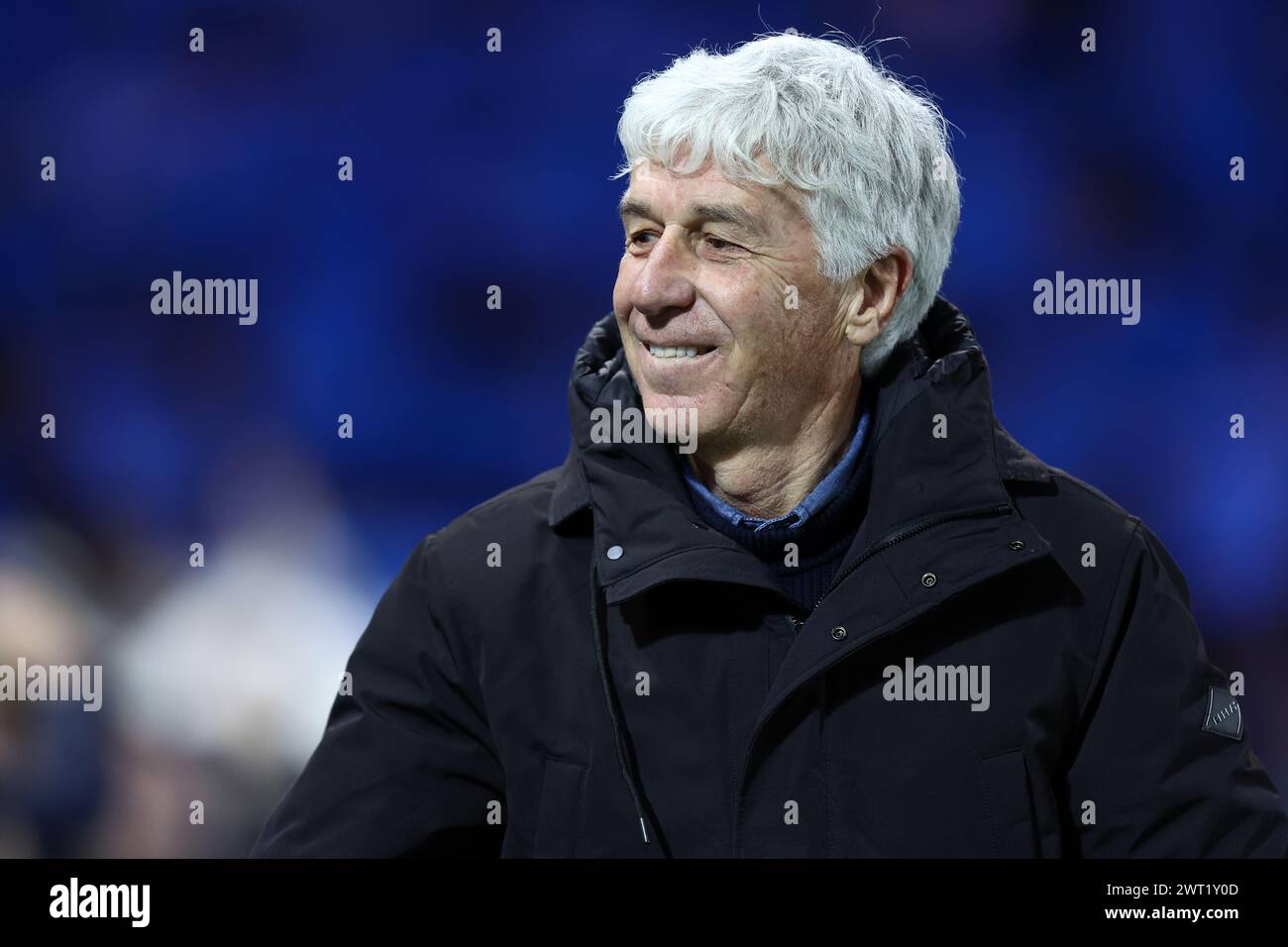Bergamo, Italy. 14th Mar, 2024. Ruben Amorim, head coach of Sporting CP ...