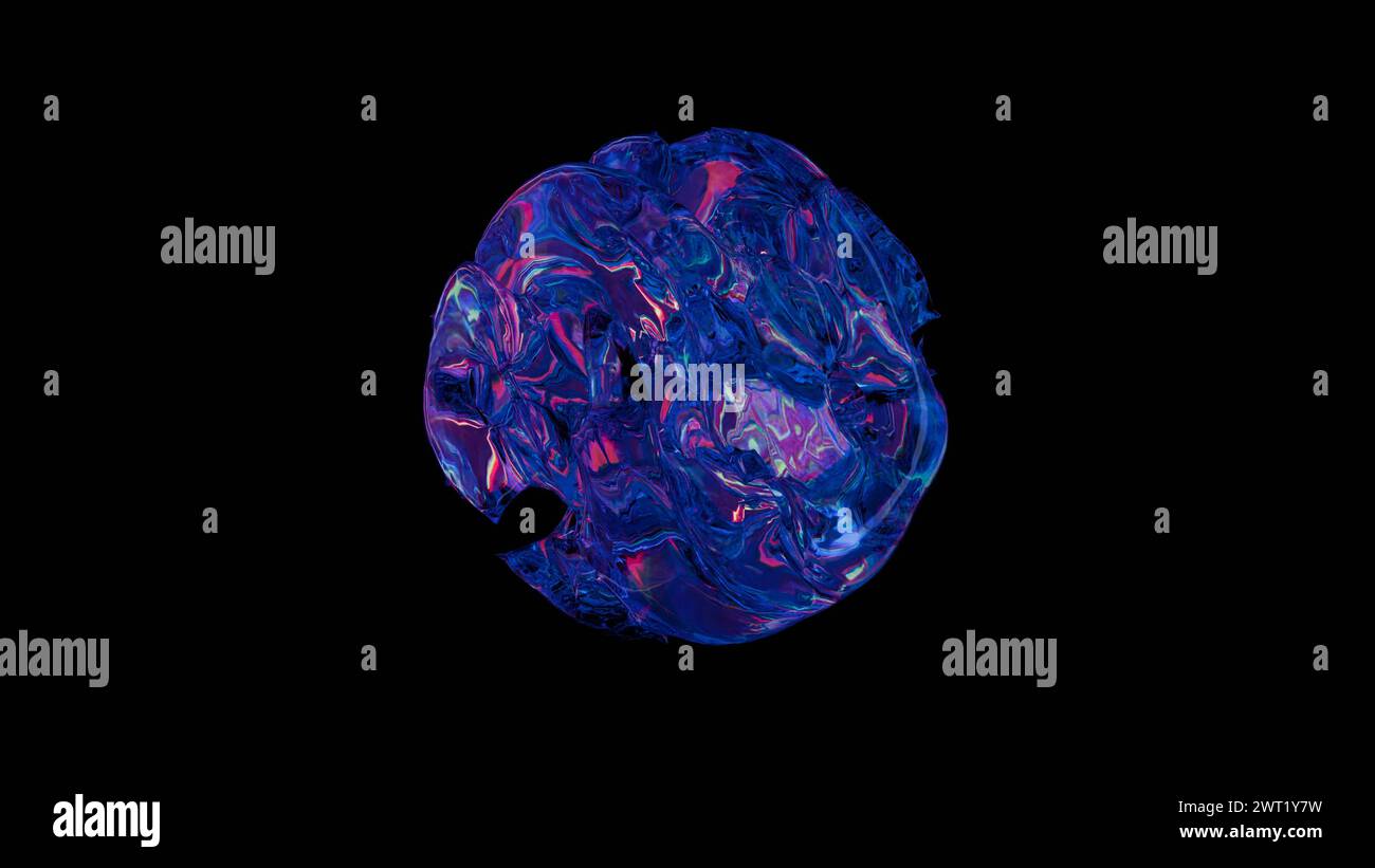 A 3D glass abstract form background, providing a modern and stylish ...