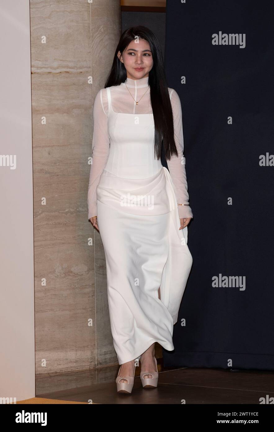 14 March 2024 – Seoul, South Korea: Cambodian actress Yubin Shin ...