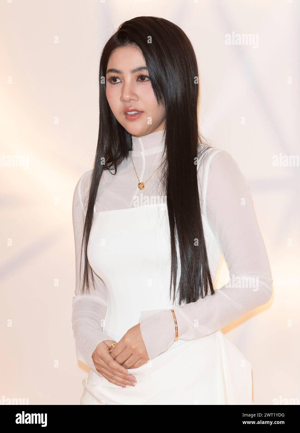 14 March 2024 – Seoul, South Korea: Cambodian actress Yubin Shin, attends a photocall for the ...