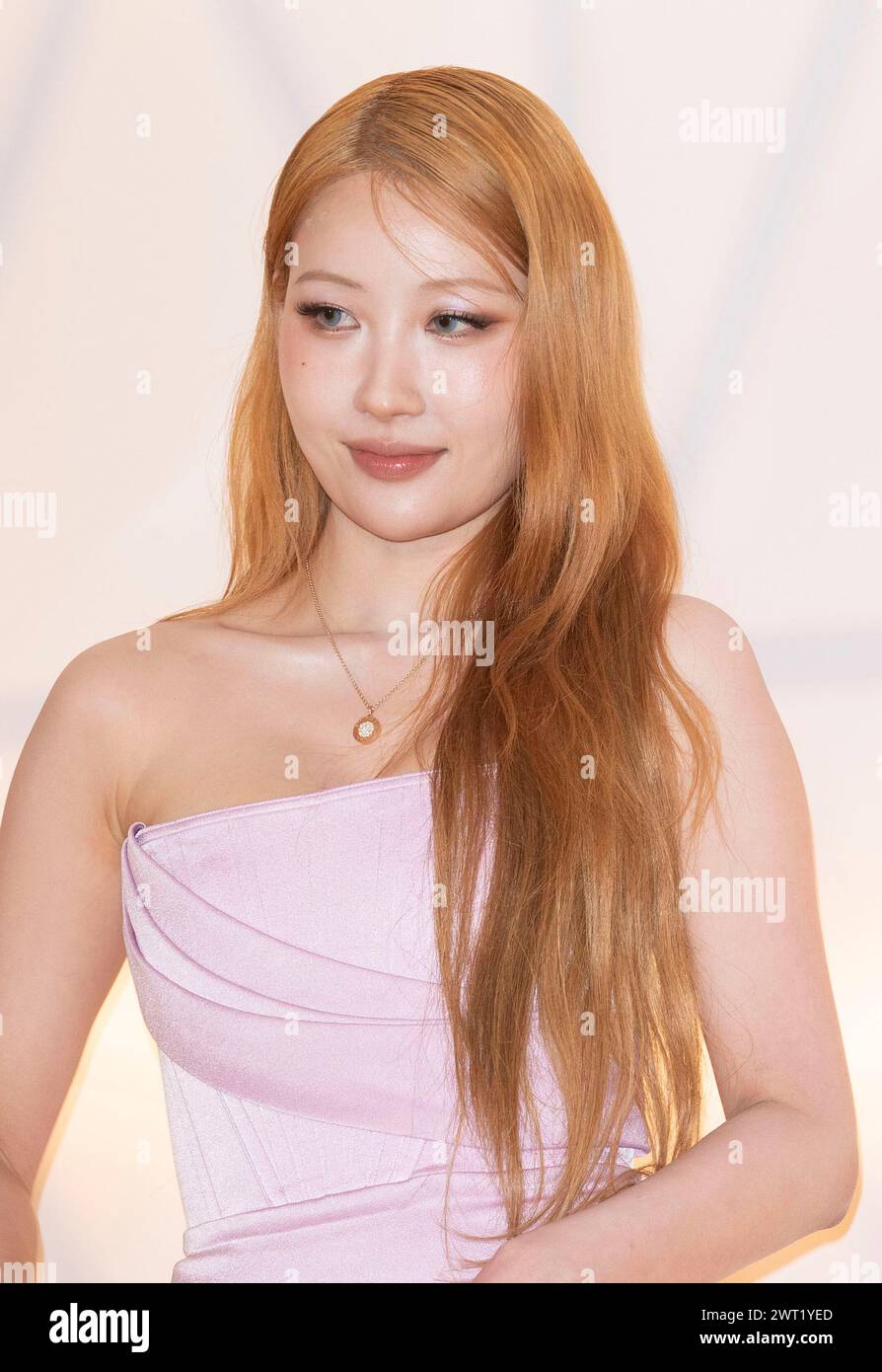 14 March 2024 – Seoul, South Korea: South Korean creator Risabae, attends a photocall for the ...