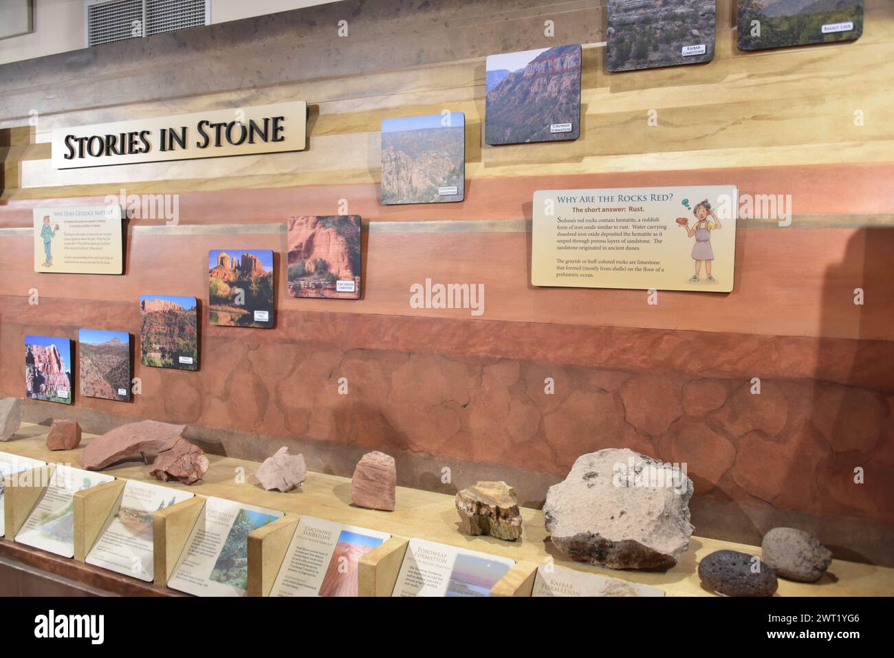 Sedona, AZ. U.S.A. 2/3/2024. U.S. Forest Service Red Rock Ranger ...