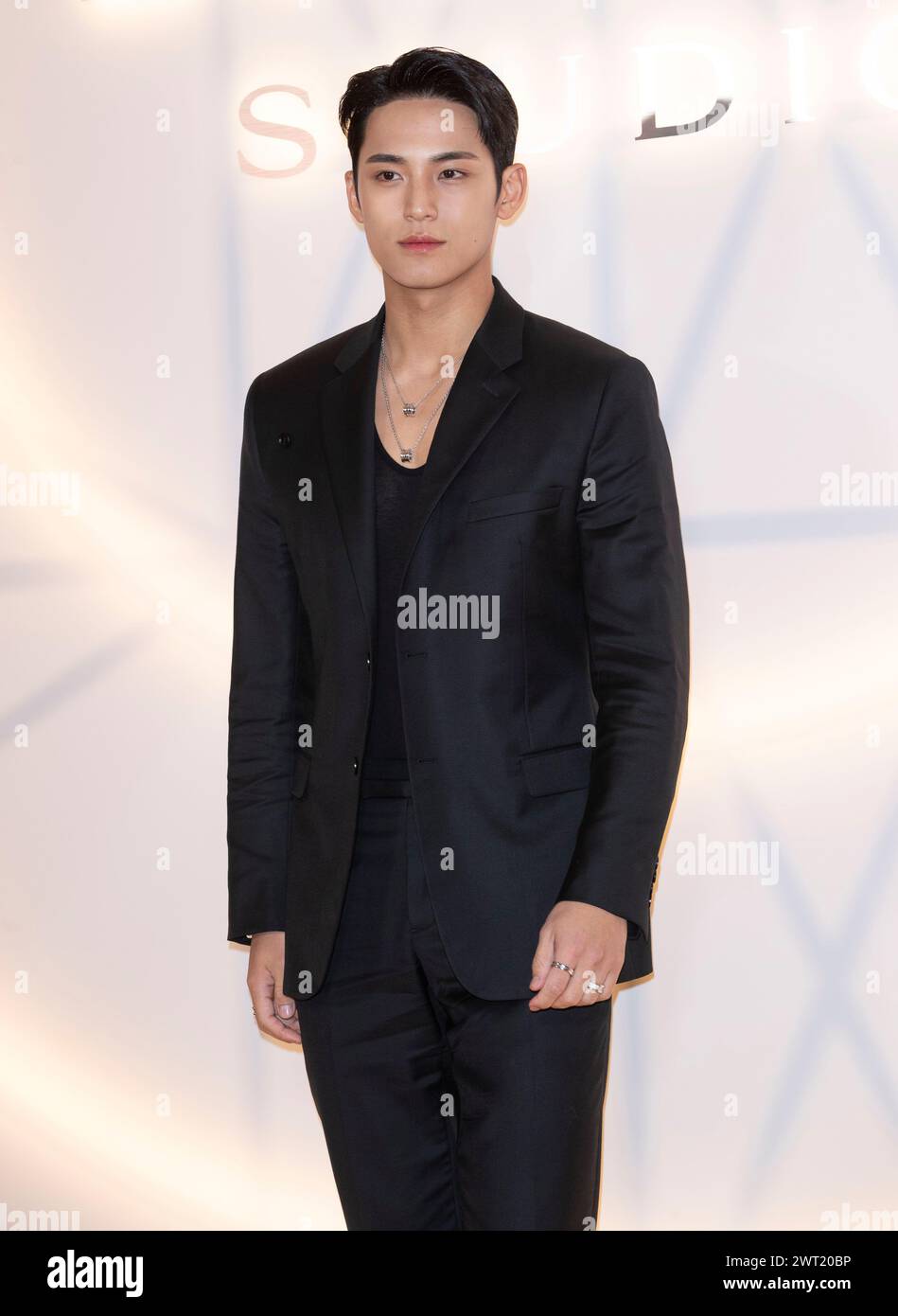 Seoul, South Korea. 14th Mar, 2024. South Korean singer Mingyu, member of K-Pop boy band ...