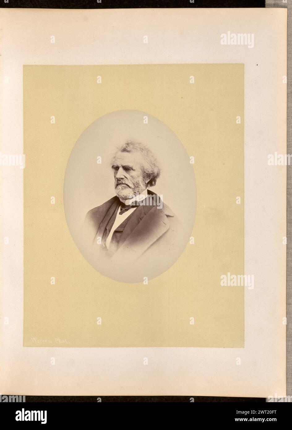 Portrait of a man. George Kendall Warren, photographer (American, 1834 ...