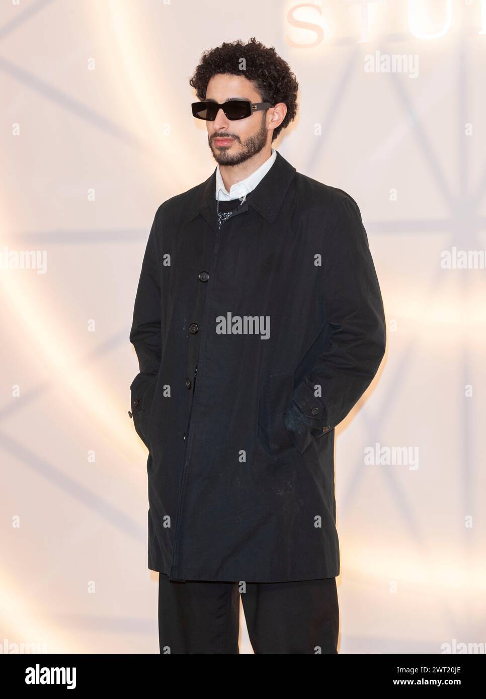 Seoul, South Korea. 14th Mar, 2024. Egyptian singer Bayou, attends a ...