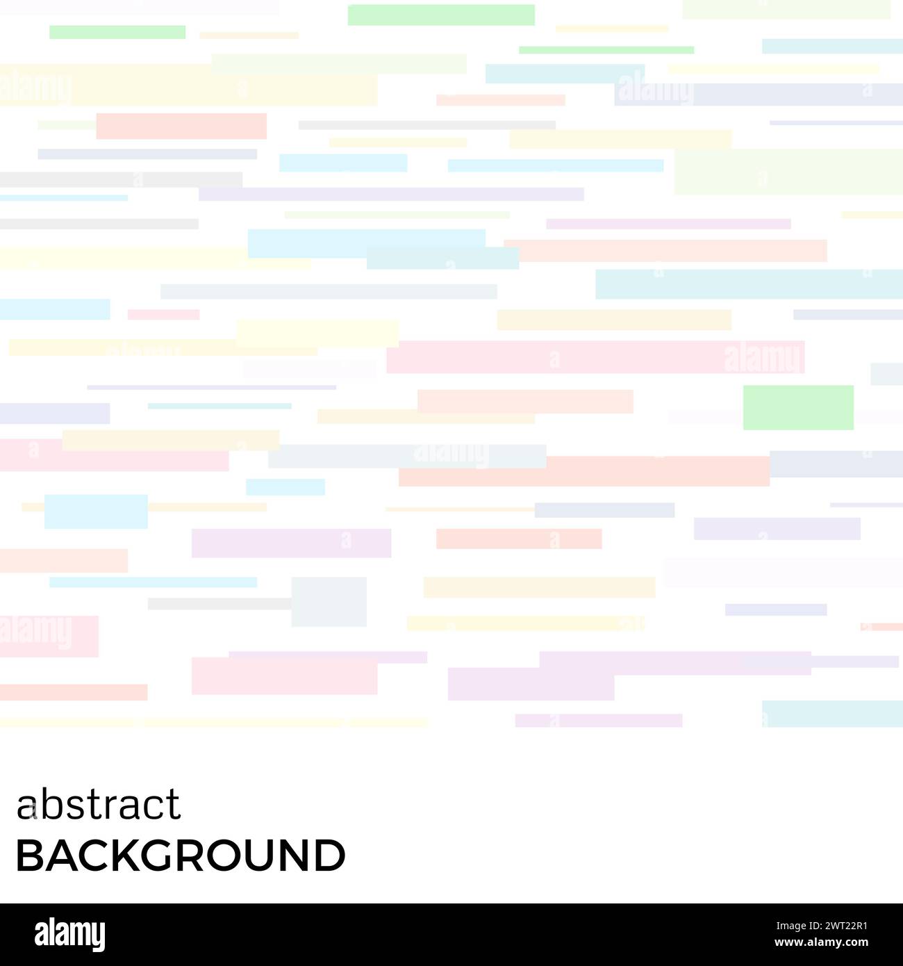 Abstract vector background of multicolored rectangles of different ...