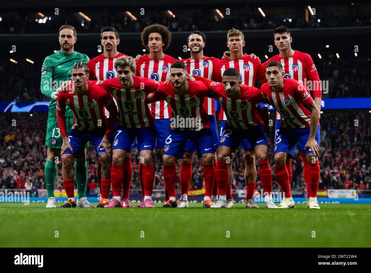 Atletico madrid 2024 champions team hi-res stock photography and images ...