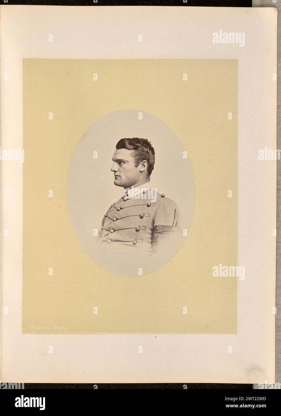 Portrait of a man. George Kendall Warren, photographer (American, 1834 ...