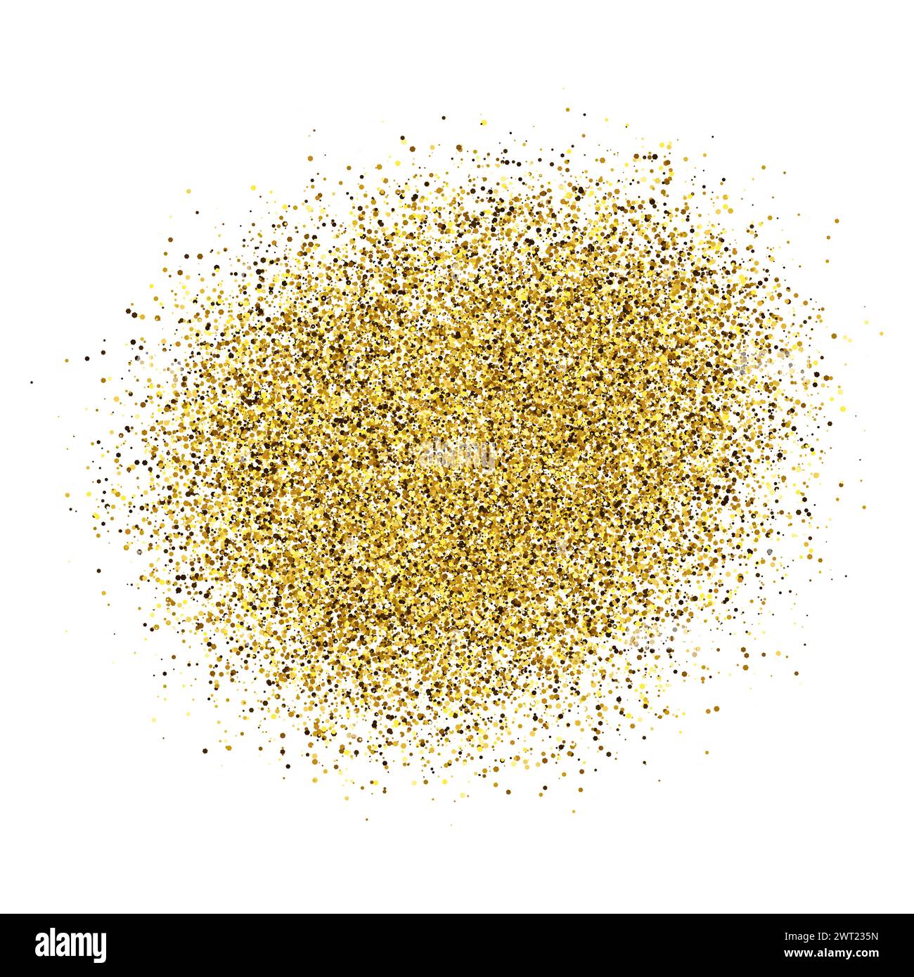 Gold glitter spray on Cut Out Stock Images & Pictures - Alamy