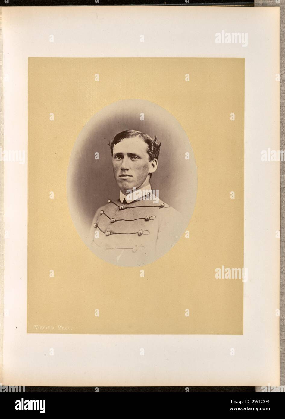 Portrait of a man. George Kendall Warren, photographer (American, 1834 ...
