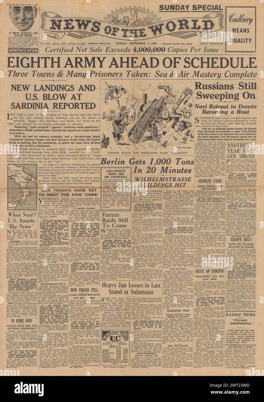 German retreat 1943 italy hi-res stock photography and images - Alamy