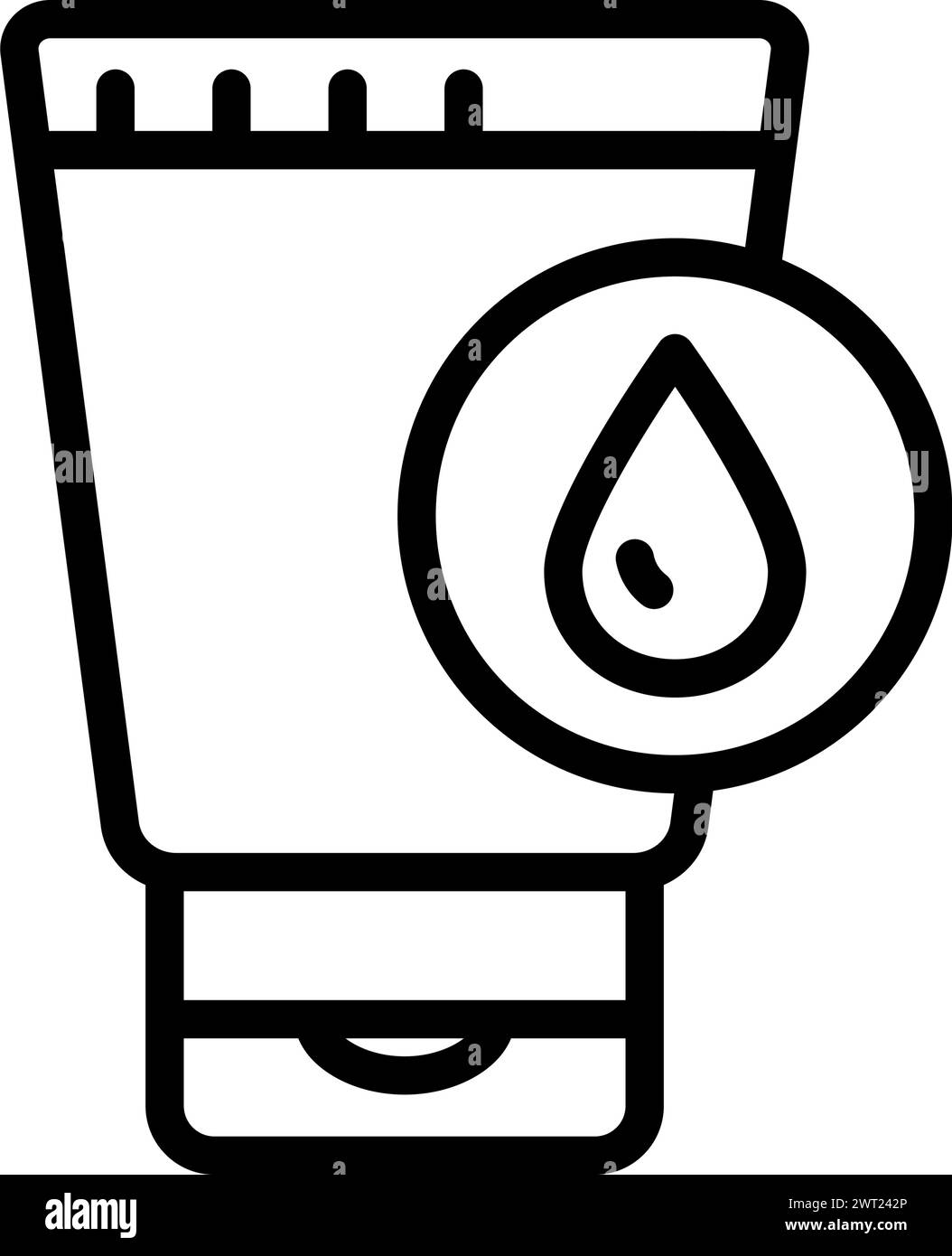 Skin care icon. Moisturizing face mask, beauty, woman, clean, fresh, acne, cleansing concept ...