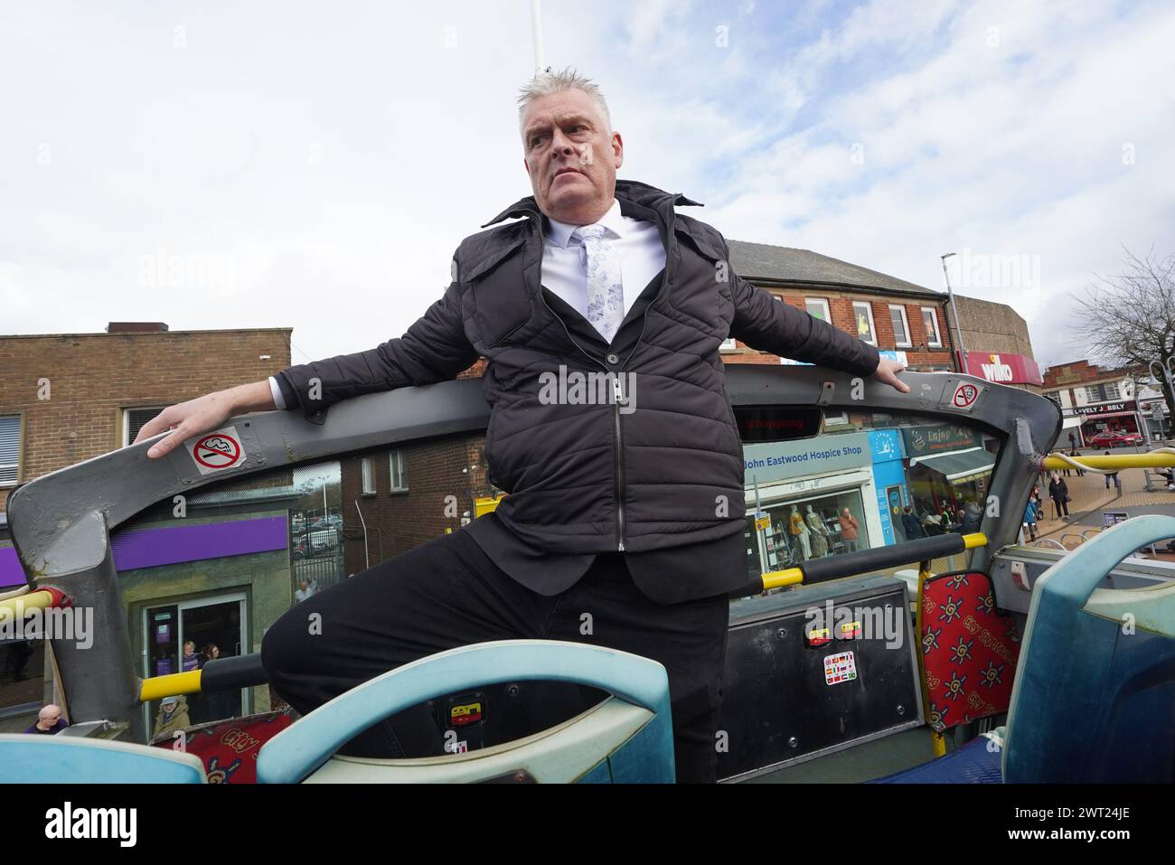 Newly-defected former Conservative deputy chairman Lee Anderson MP in ...