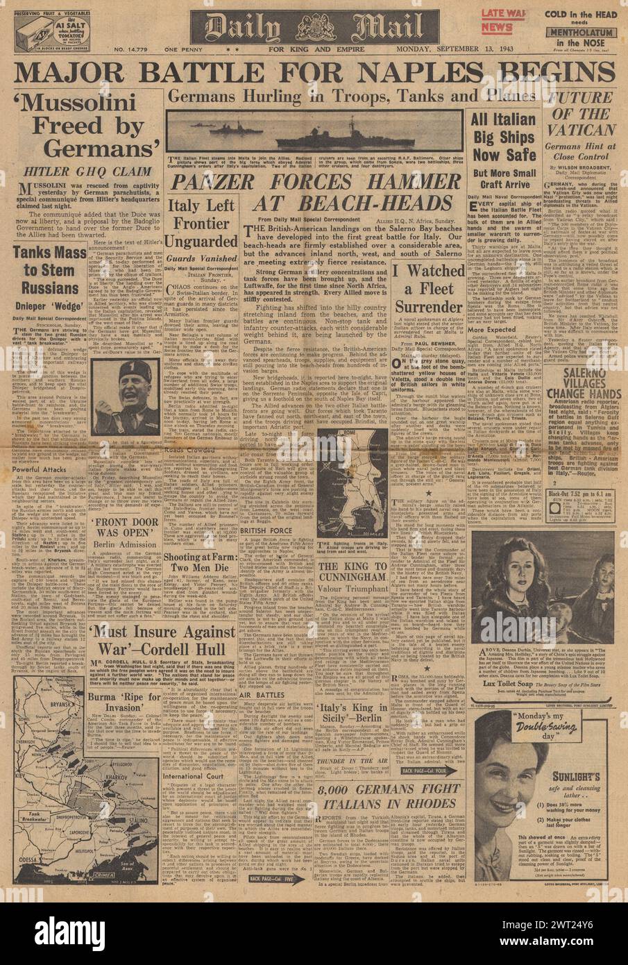 Otto skorzeny mussolini hi-res stock photography and images - Alamy