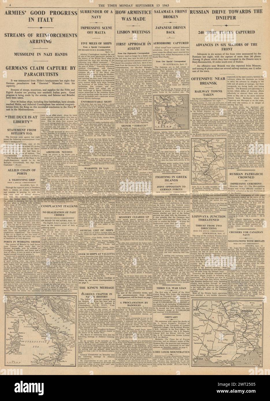 The rescue of mussolini hi-res stock photography and images - Alamy