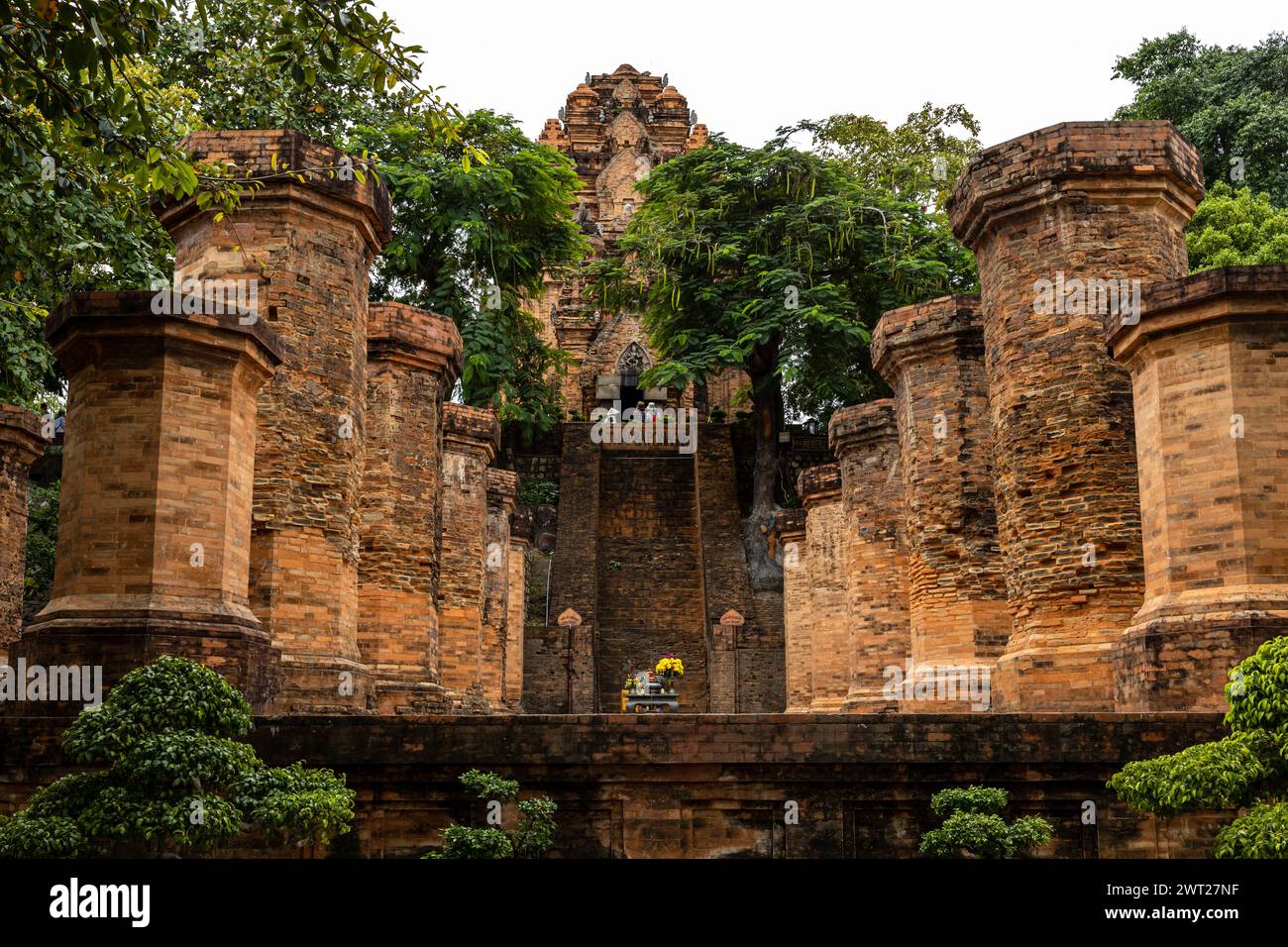 The Cham Towers of Po Nagar in Nha Trang Vietnam Stock Photo - Alamy