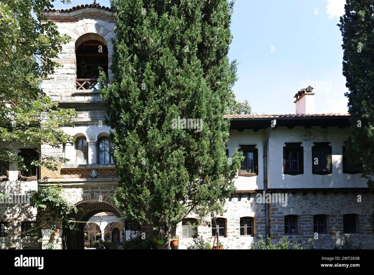 Panorama of Medieval Maglizh Monastery of Saint Nicholas, Stara Zagora ...
