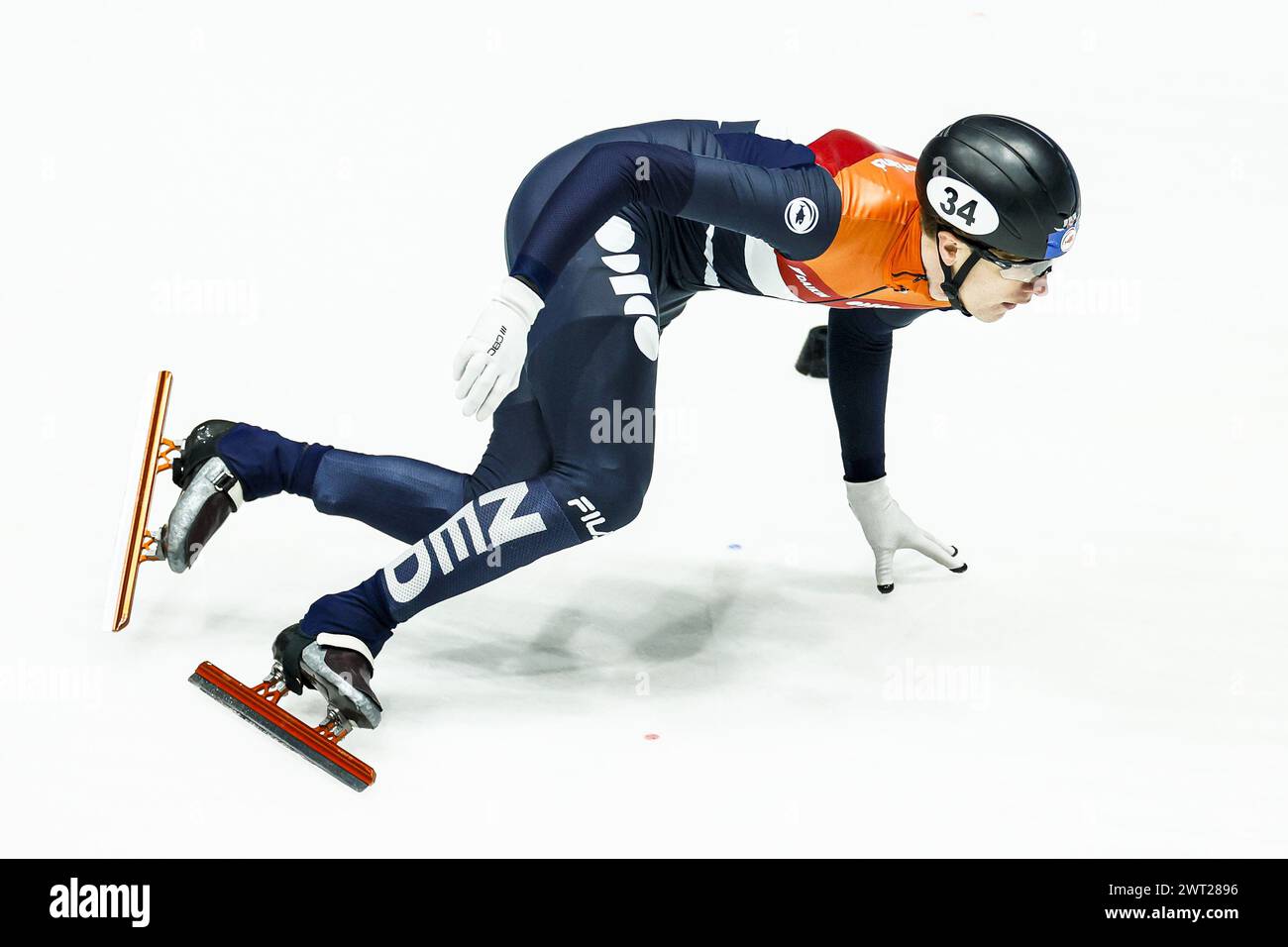 ROTTERDAM - 05/03/2024, Teun Boer (NED) during the preliminary rounds ...