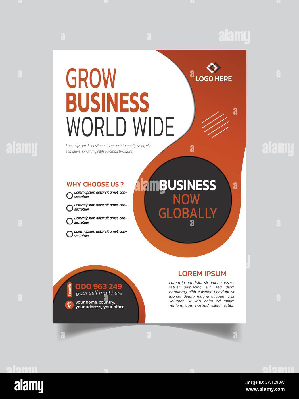 Advanced Corporate Business Flyer or Creative Business Leaflet Luxury Business Poster Stock ...