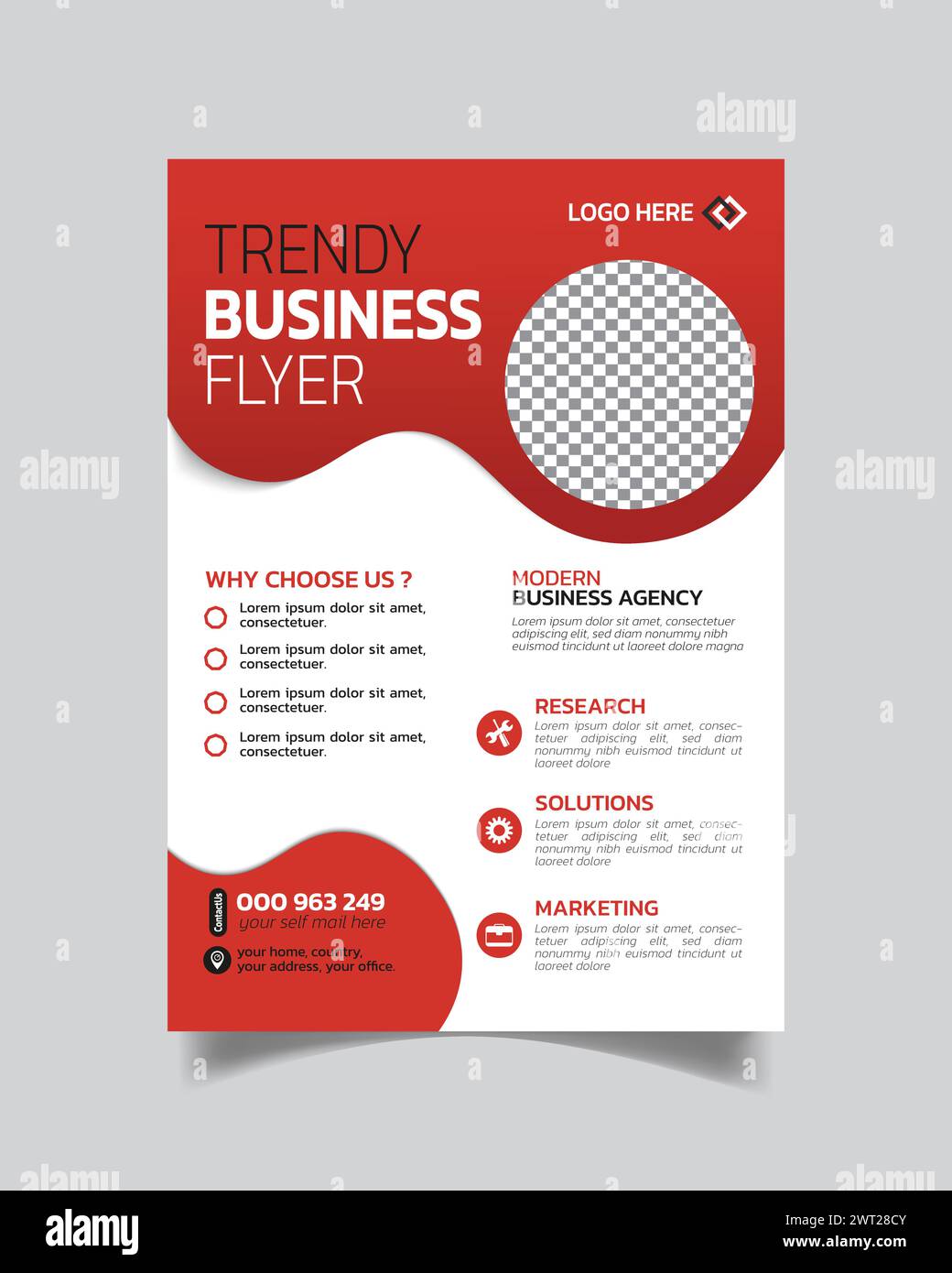 Flyer distribution strategies Stock Vector Images - Alamy