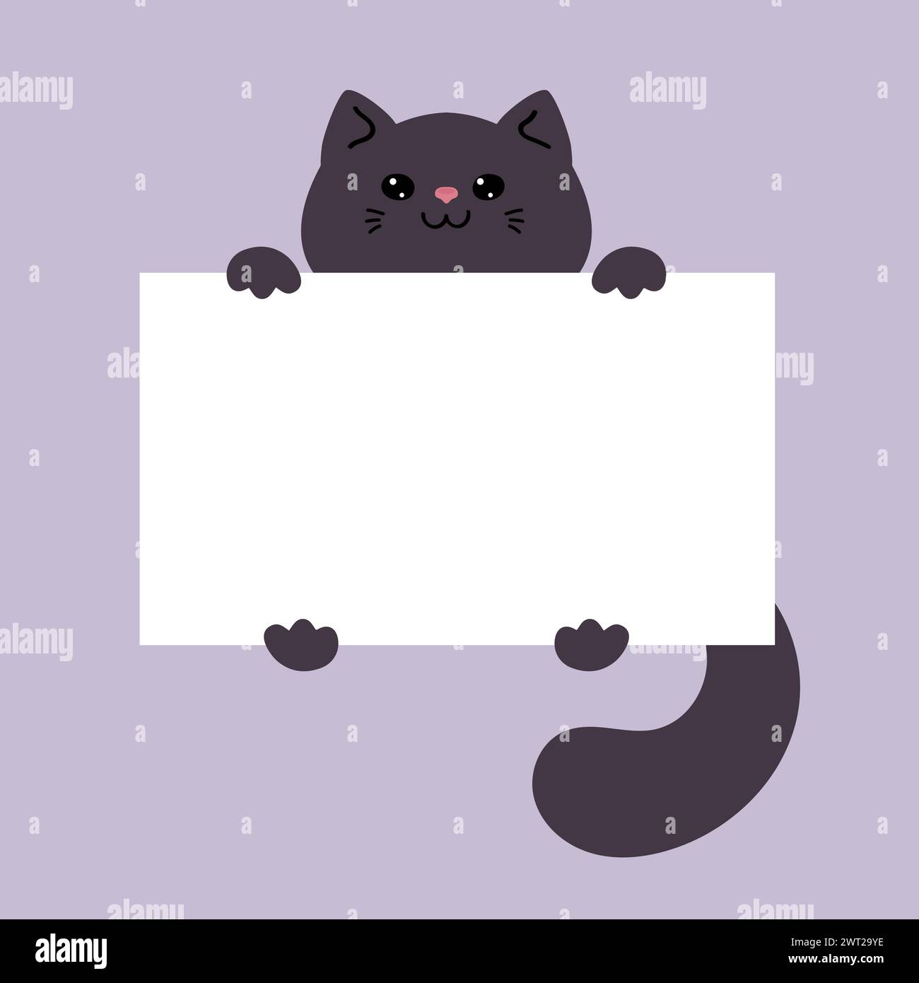 Unwritten banner Stock Vector Images - Alamy