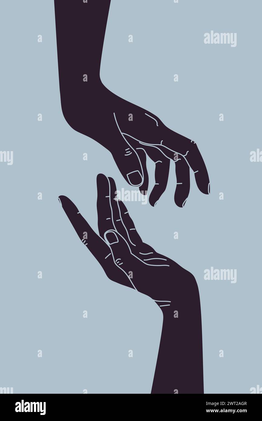 Love gesture clipart Stock Vector Images - Alamy