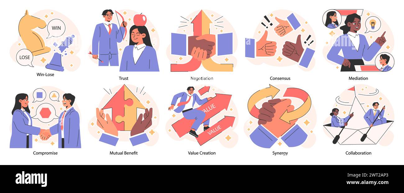 Negotiation process hi-res stock photography and images - Alamy