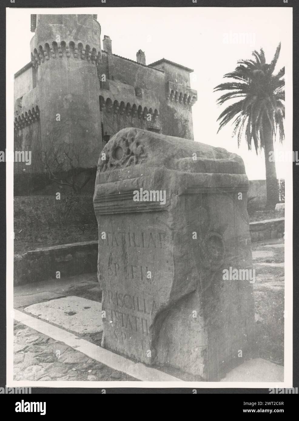 Lazio Roma Santa Severa Castello1. Hutzel, Max 1960-1990 Post-medieval ...