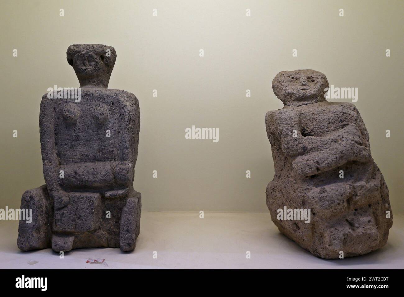 Some of Matres Matutae at the Campano museum of Capua Stock Photo - Alamy