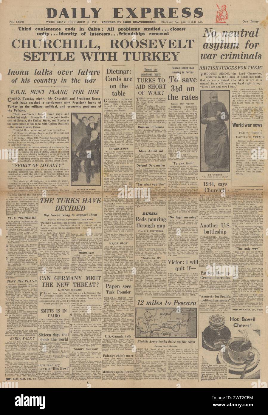 Tehran conference 1943 hi-res stock photography and images - Alamy