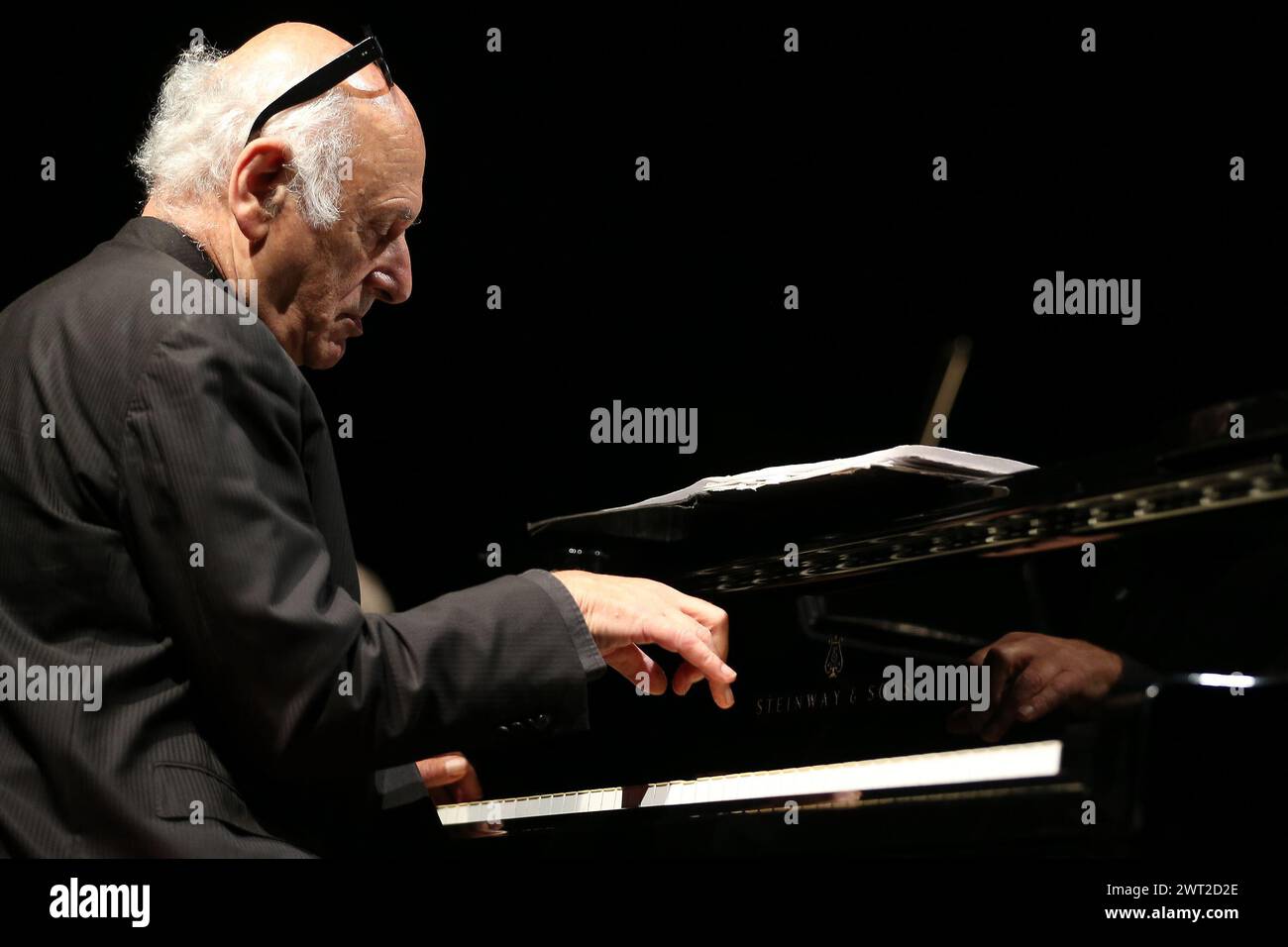 The composer of classical and film music, Michael Nyman, plays the ...
