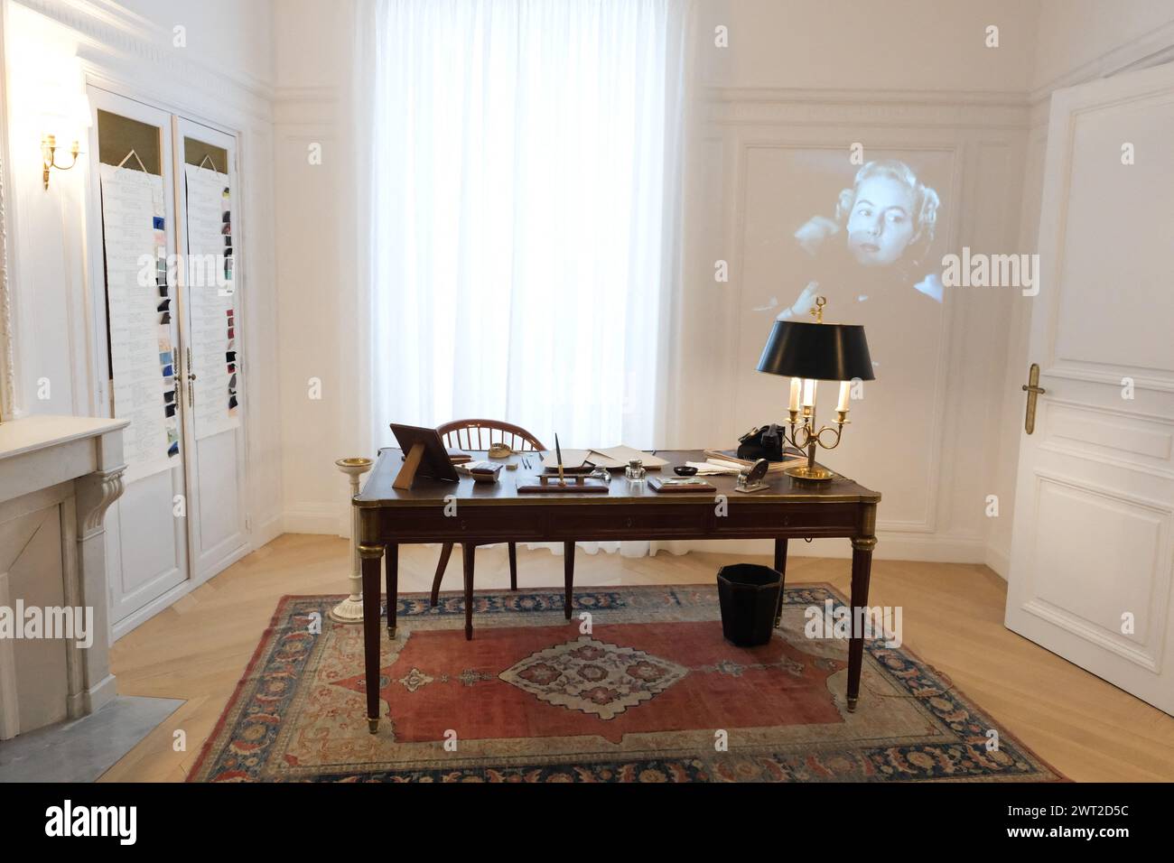 Fashion designer Christian Dior made his debut in this private mansion ...