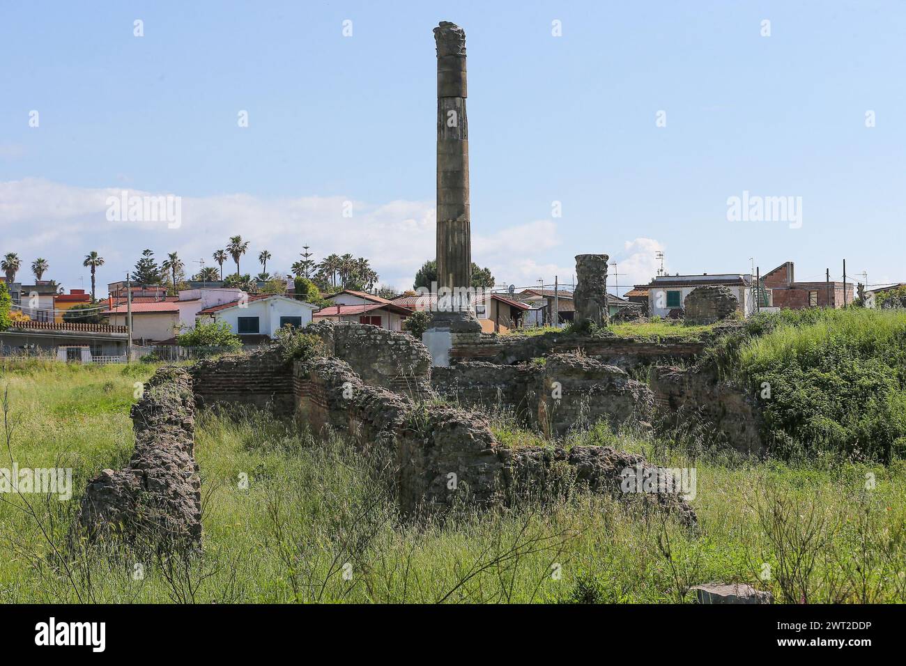 The ruins of the last house of Scipio the African, and probably the ...