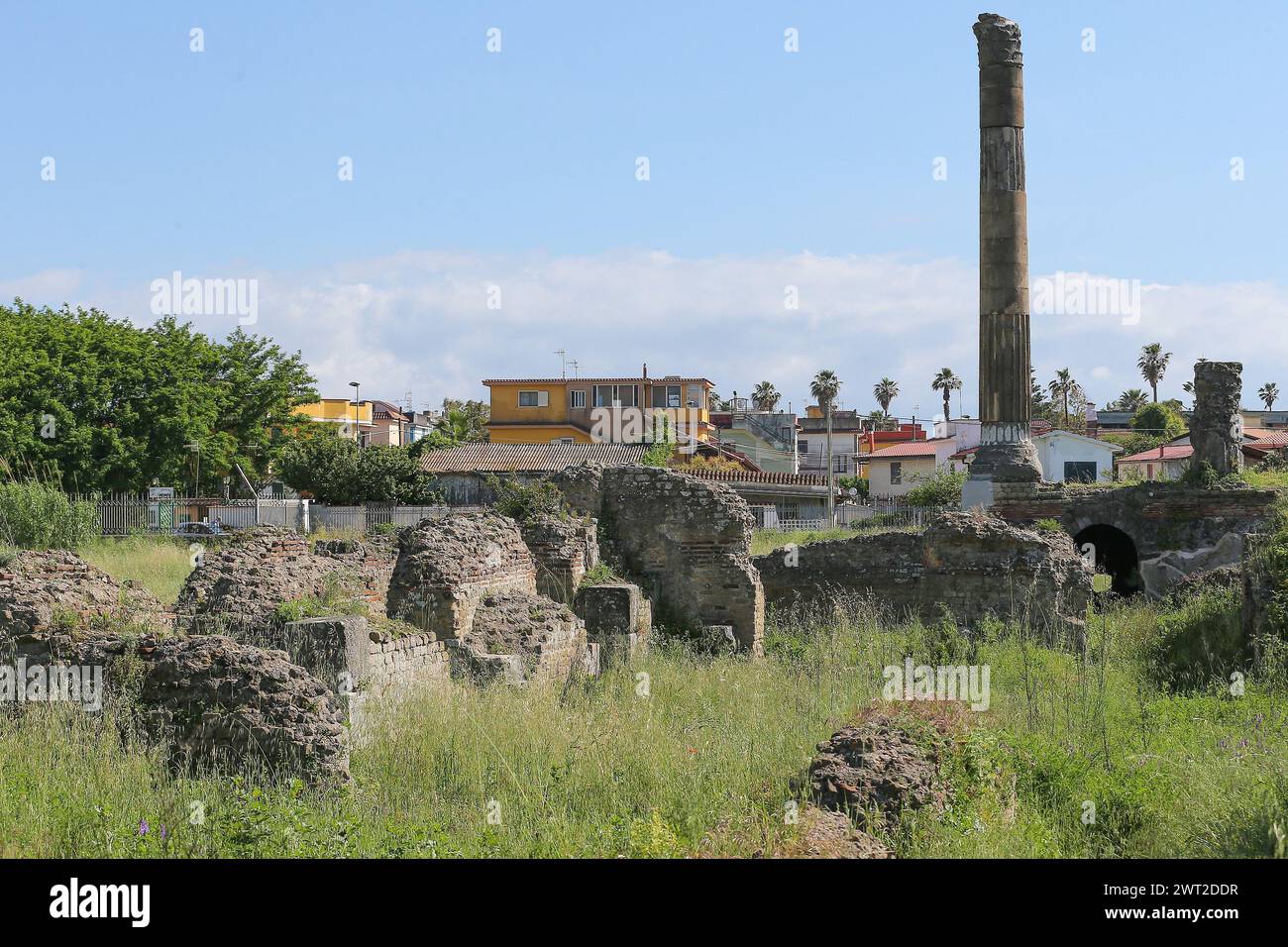 The ruins of the last house of Scipio the African, and probably the ...