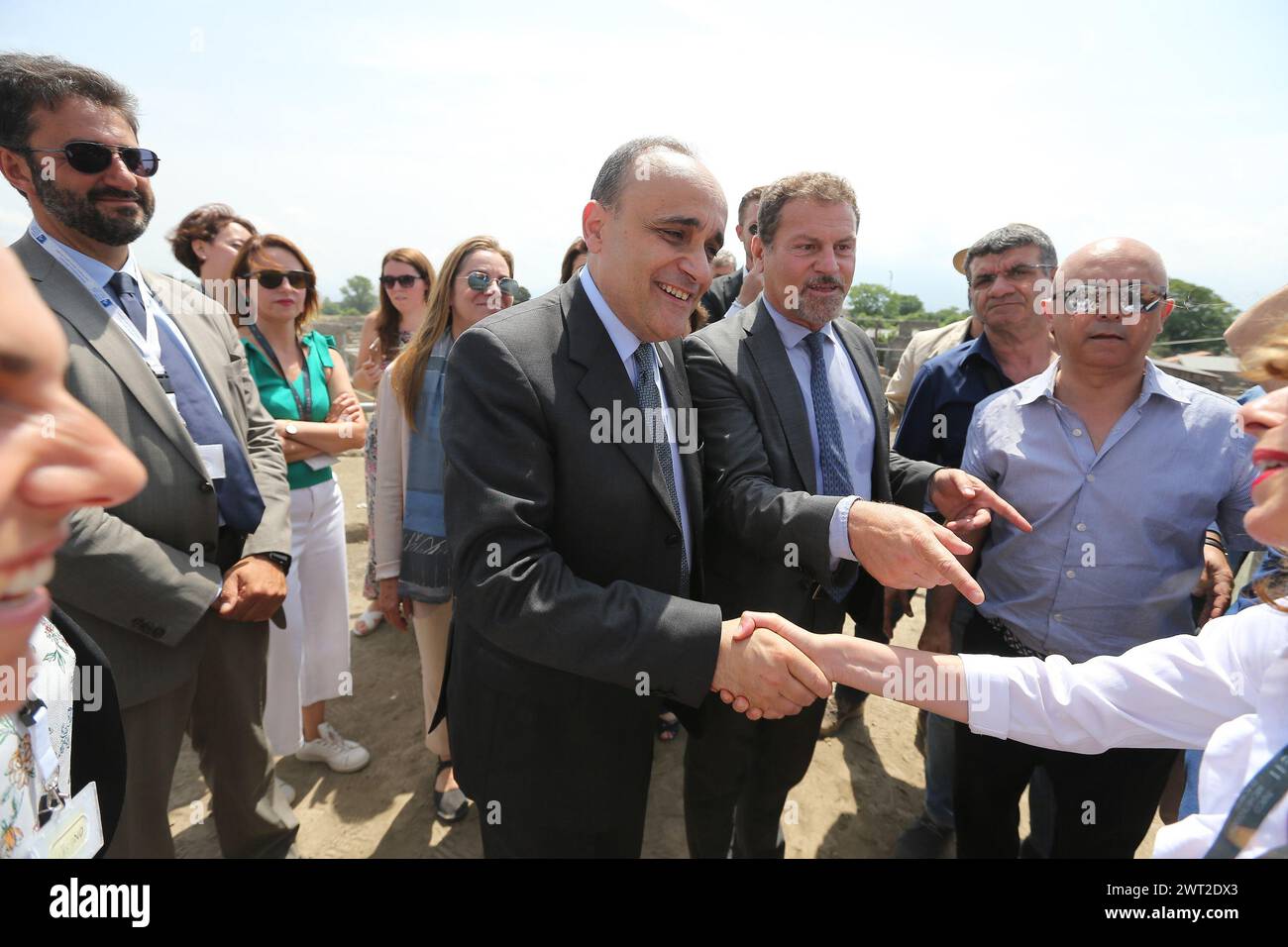 The Italian Minister of Cultural Heritage, Alberto Bonisoli ...