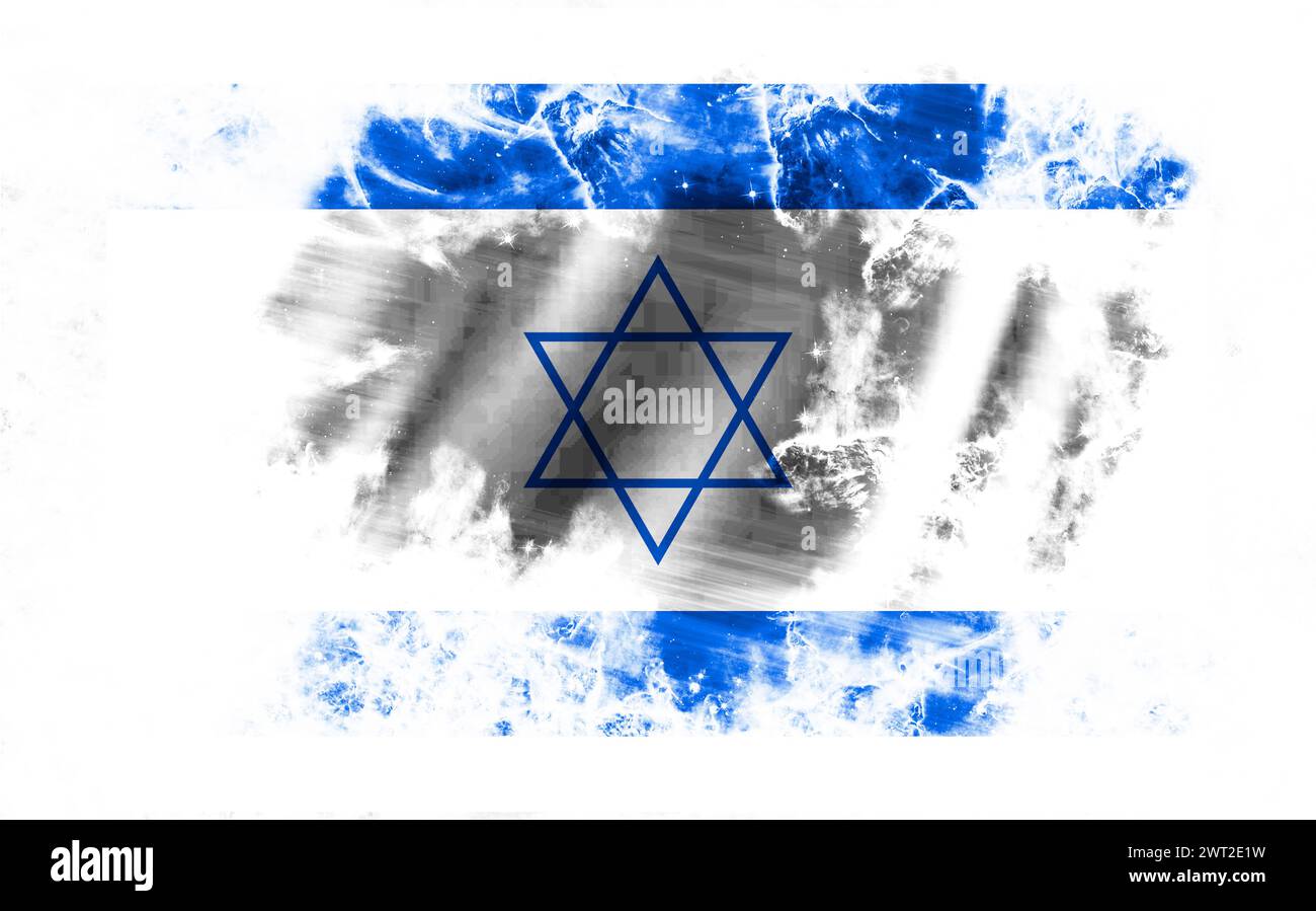 Weathered grunge flag israel hi-res stock photography and images - Alamy
