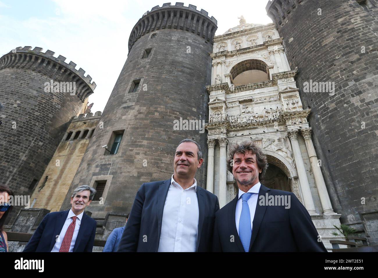 The Italian television host and scientific communicator, Alberto Angela ...