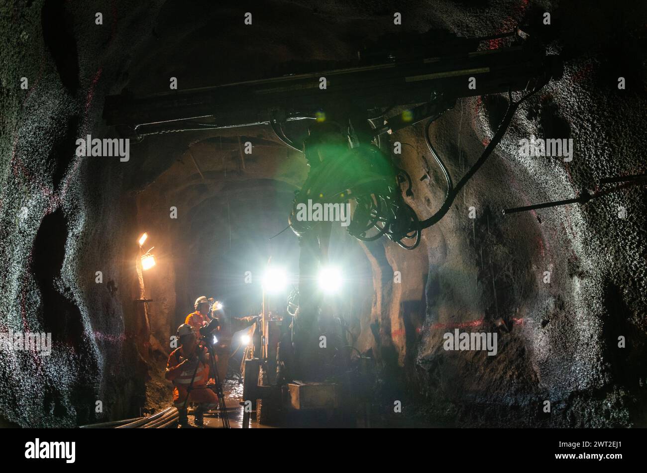 Underground mining equipment hi-res stock photography and images - Alamy