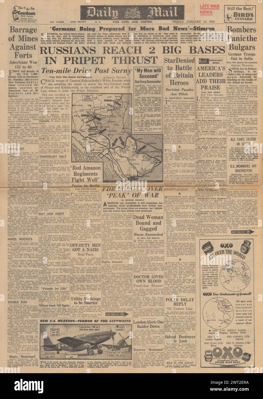 Raf plane 1944 hi-res stock photography and images - Alamy