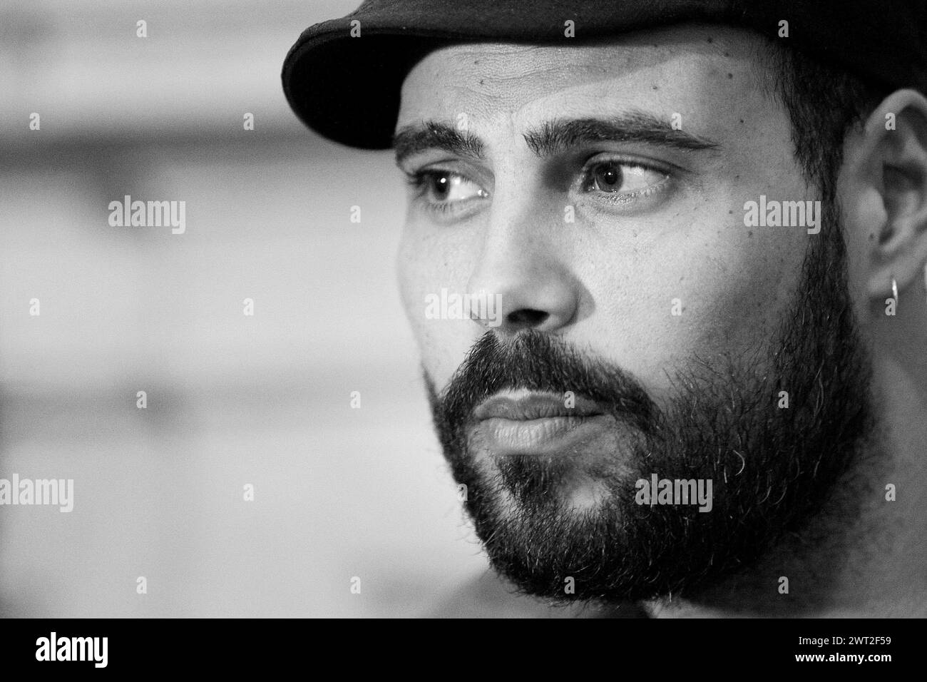 The italian actor Marco D'Amore, famous for his role in the TV series ...