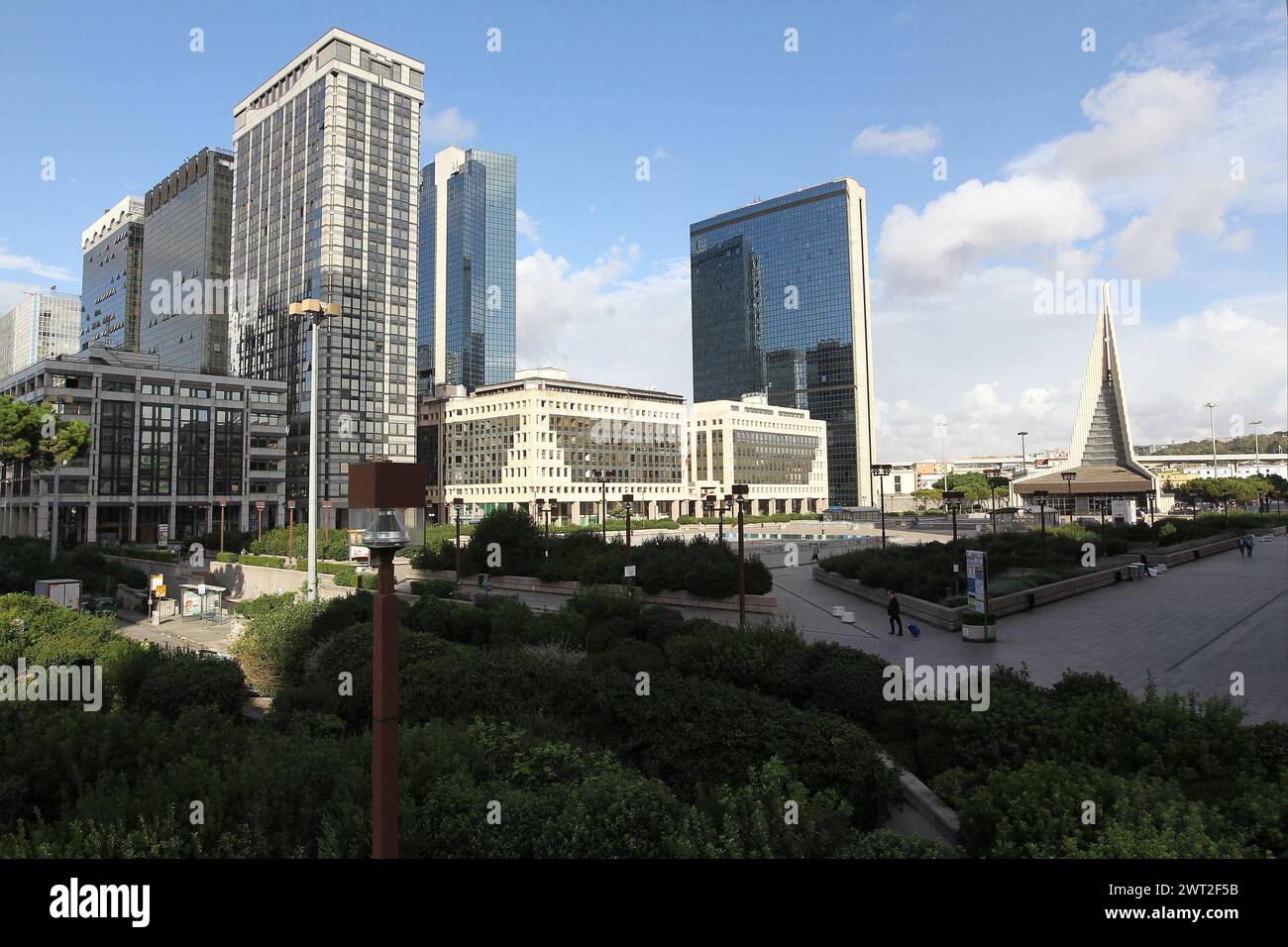 A view of Direction Center in Naples, aka "Centro Direzionale Stock ...