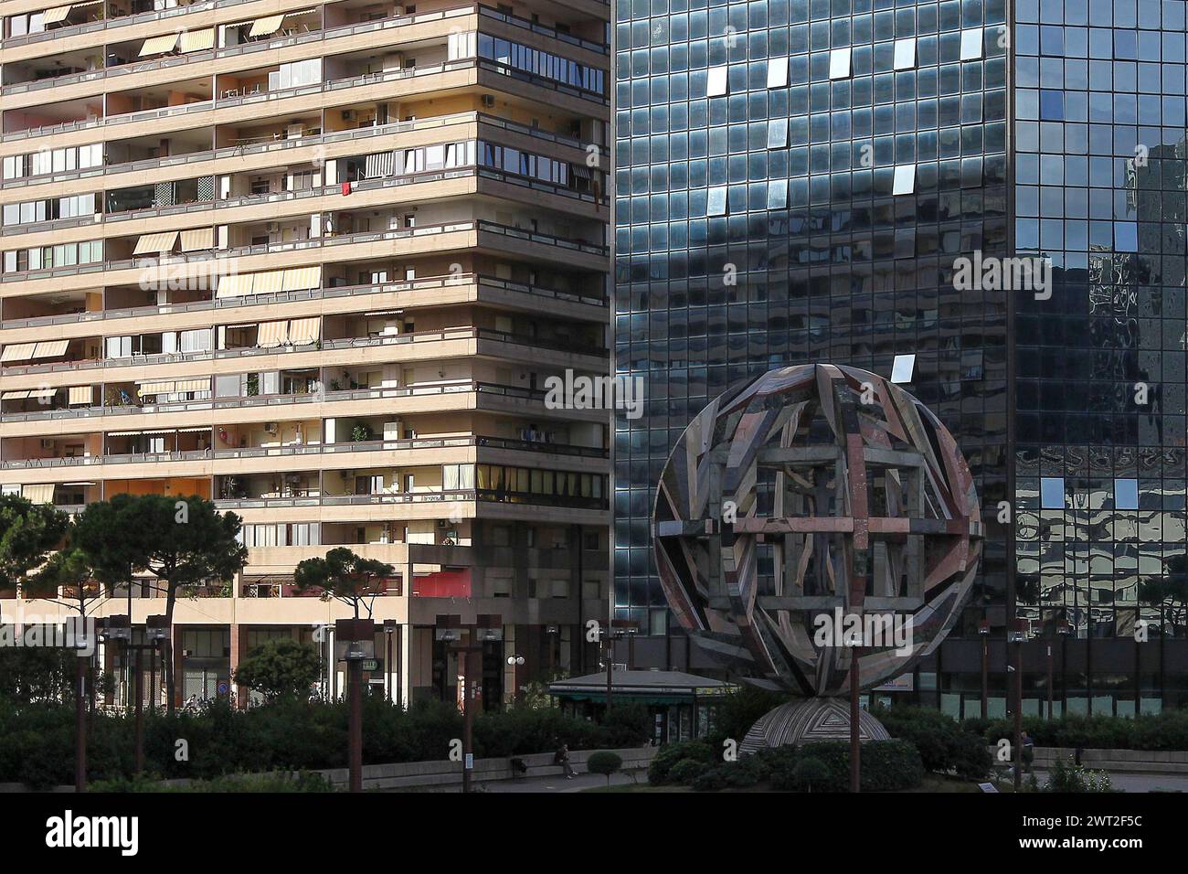 A view of Direction Center in Naples, aka "Centro Direzionale Stock ...