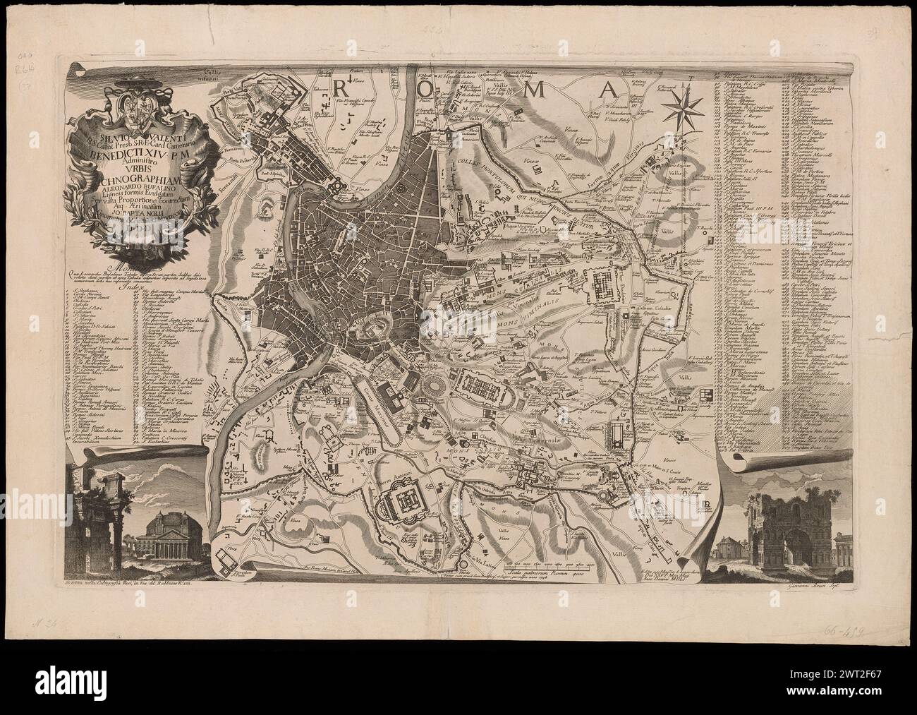 Nolli's plan hi-res stock photography and images - Alamy