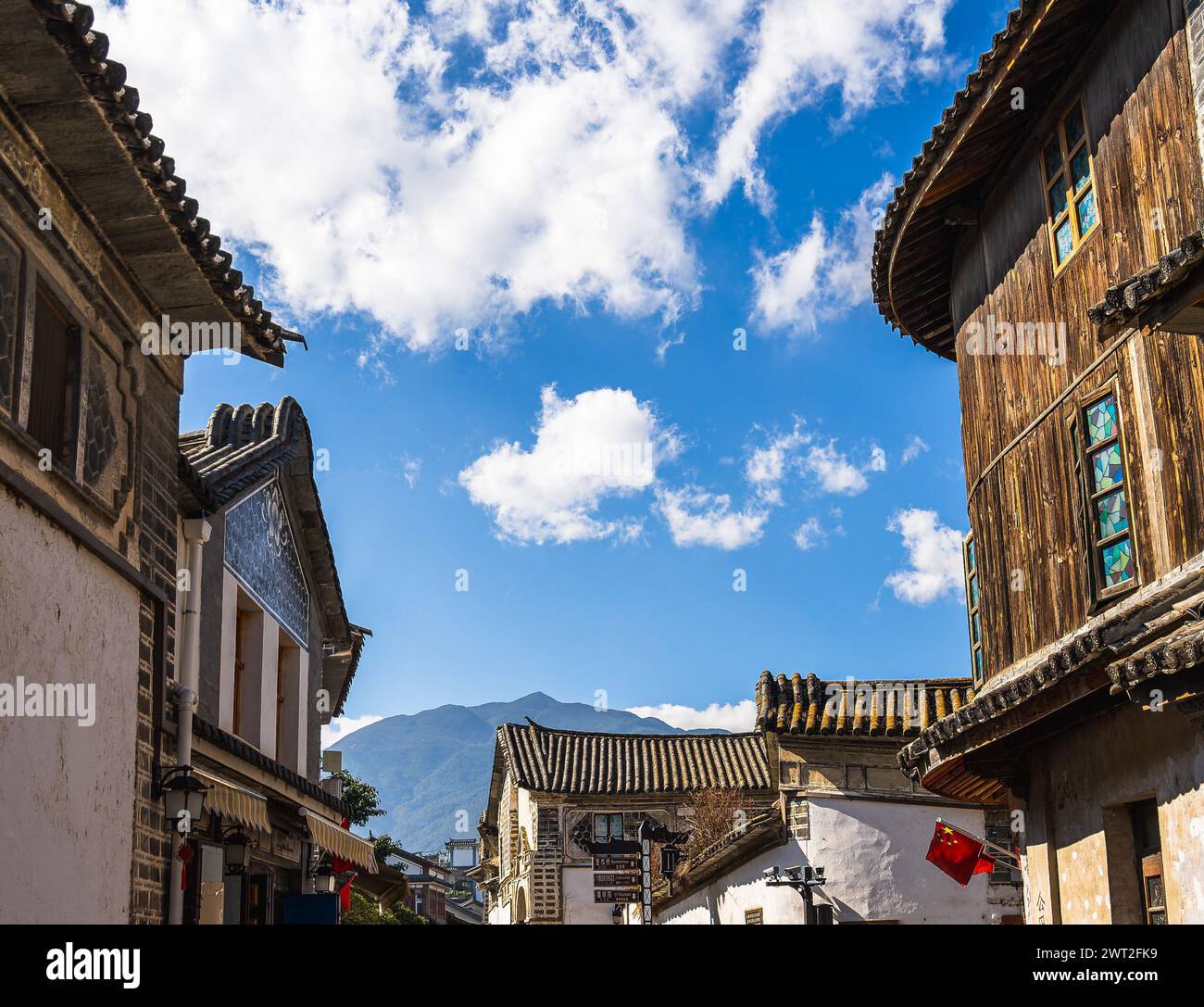 Xizhou Ancient Town, Yunnan, China Stock Photo - Alamy