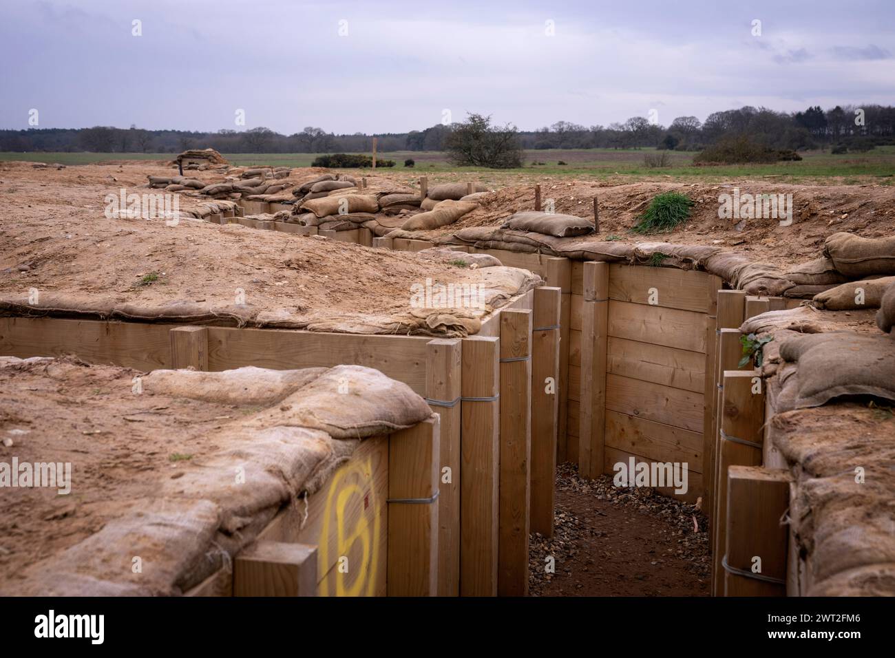 Trench practice hi-res stock photography and images - Alamy